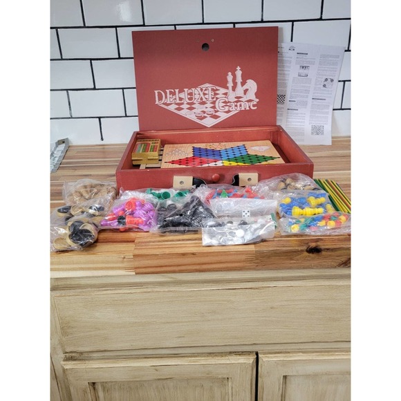 Games | Deluxe Game Set In Case | Poshmark